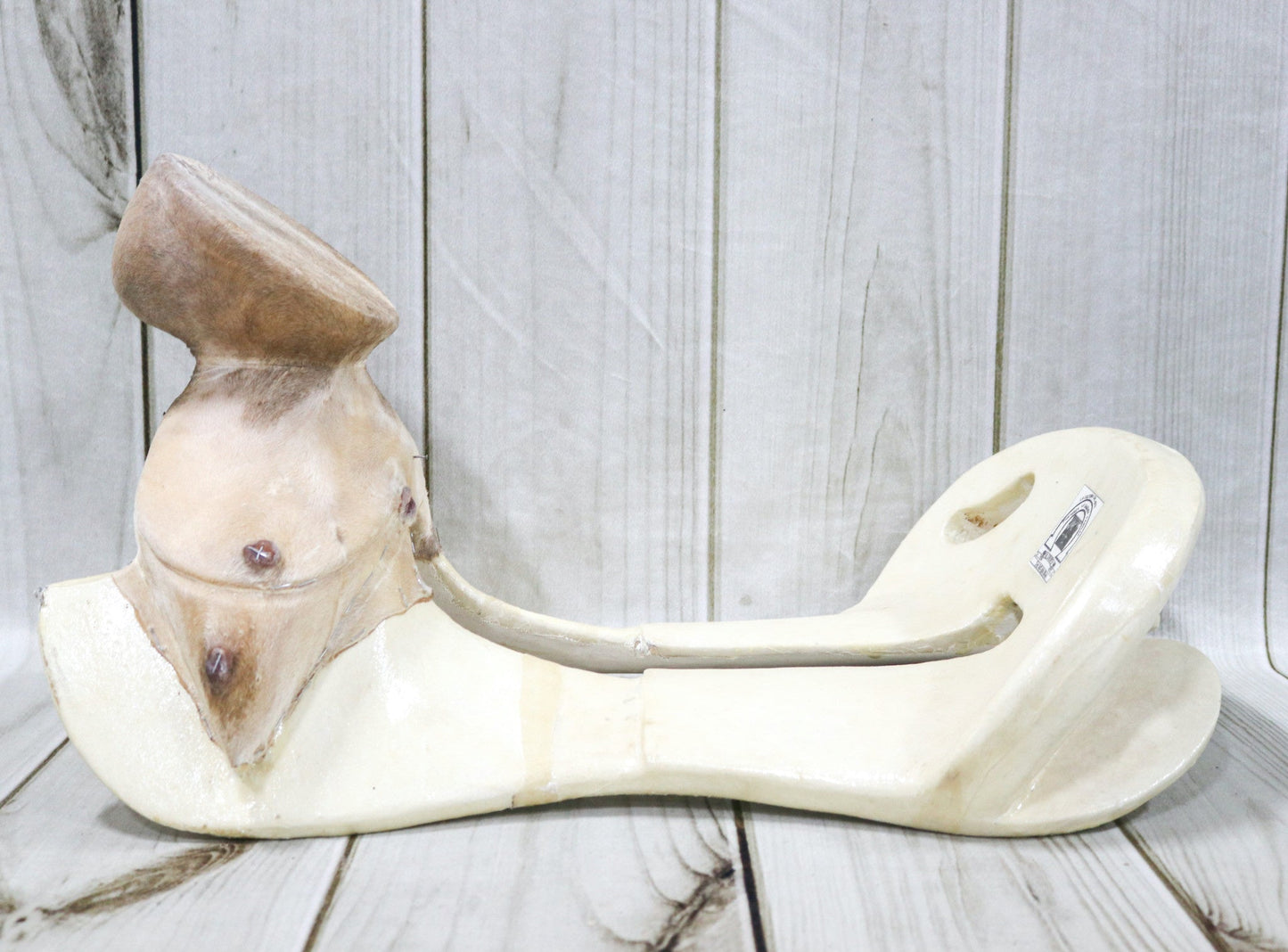 16" Fuste Charro Forrado Zurron Toro Horse Saddle Rawhide Tree - M ...