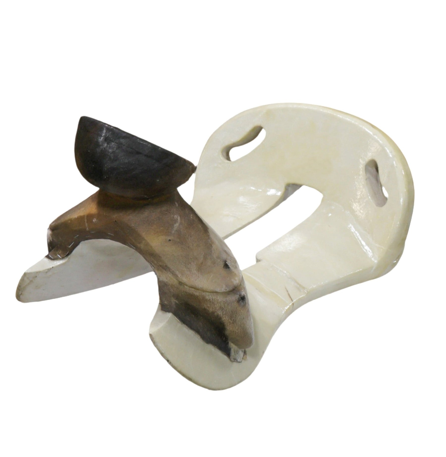 16" Fuste Charro Forrado Zurron Toro Horse Saddle Rawhide Tree - M ...