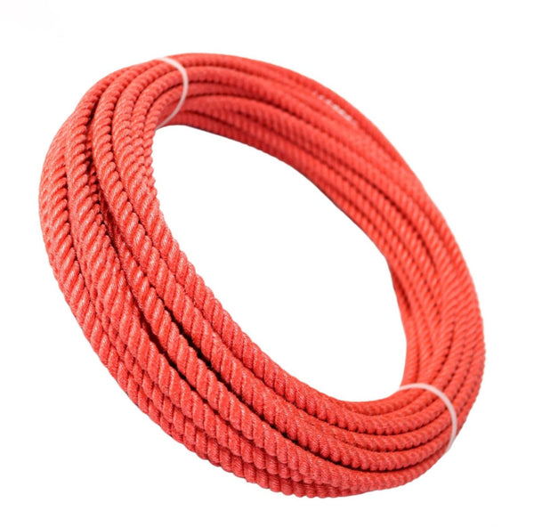 200 Ft Red Poly-Nylon 11mm Plomo Lead Core Lasso - M-Royal Saddles