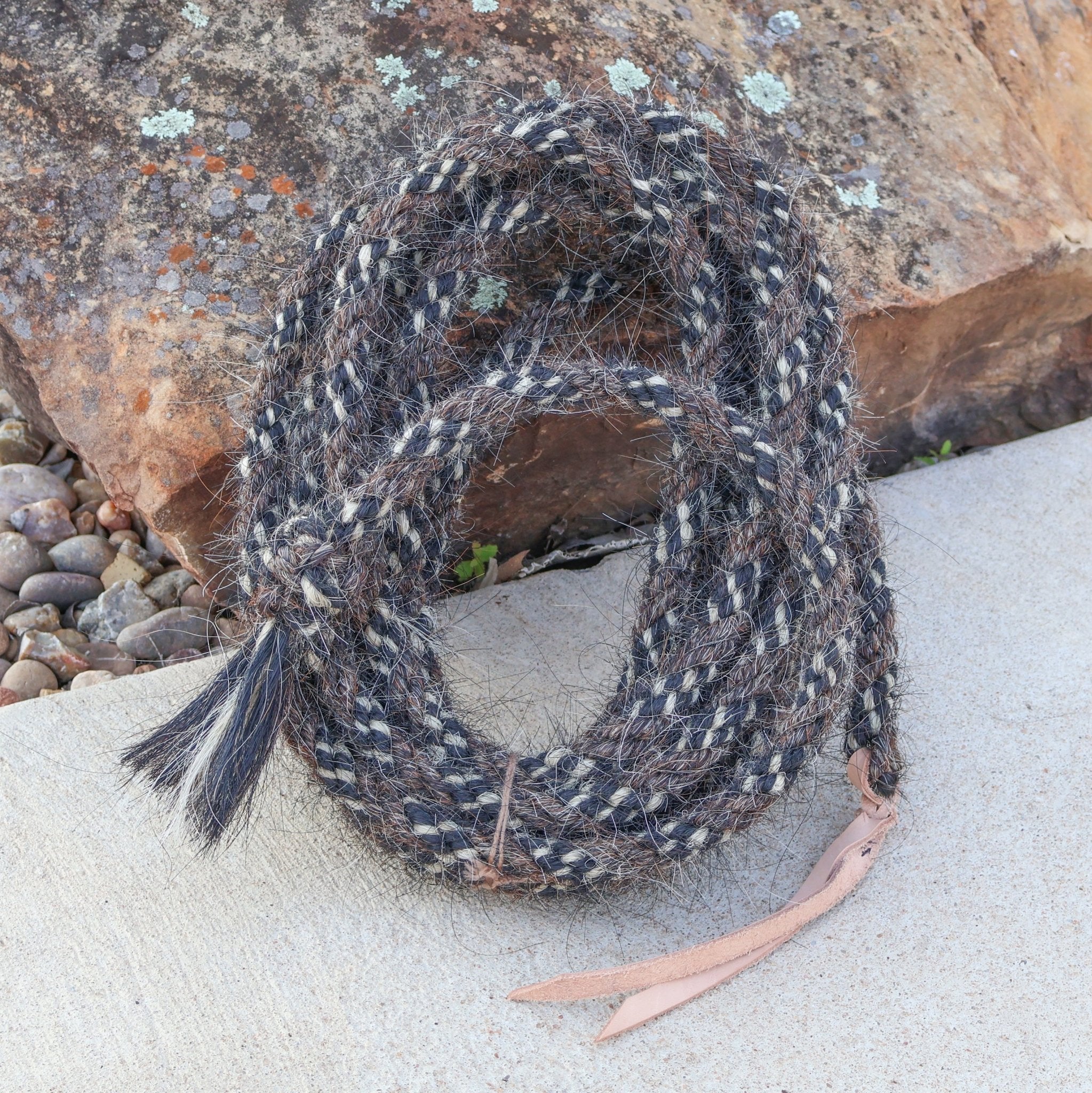 22ft Mecate Vaquero 3/4" Braided Reins - M-Royal Saddles