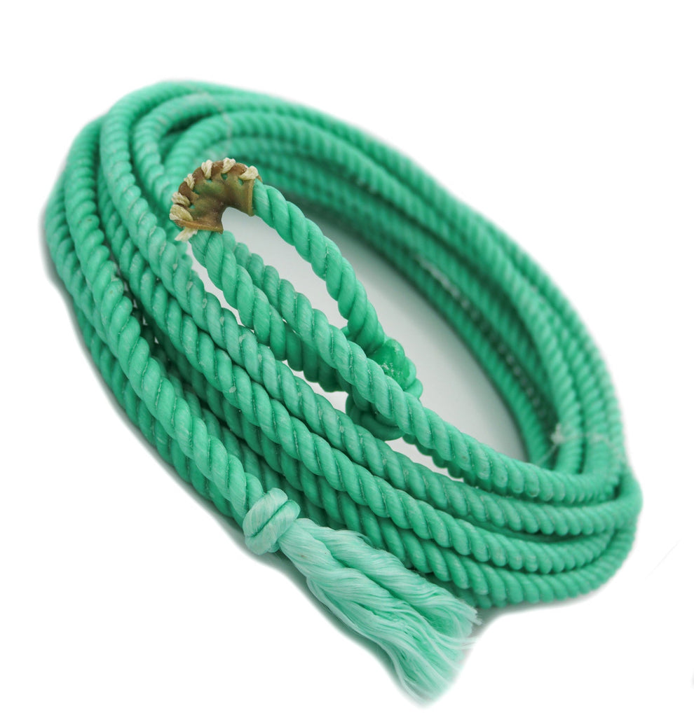 30 FT Aqua Western Adult Lasso Rope Rodeo - M-Royal Saddles