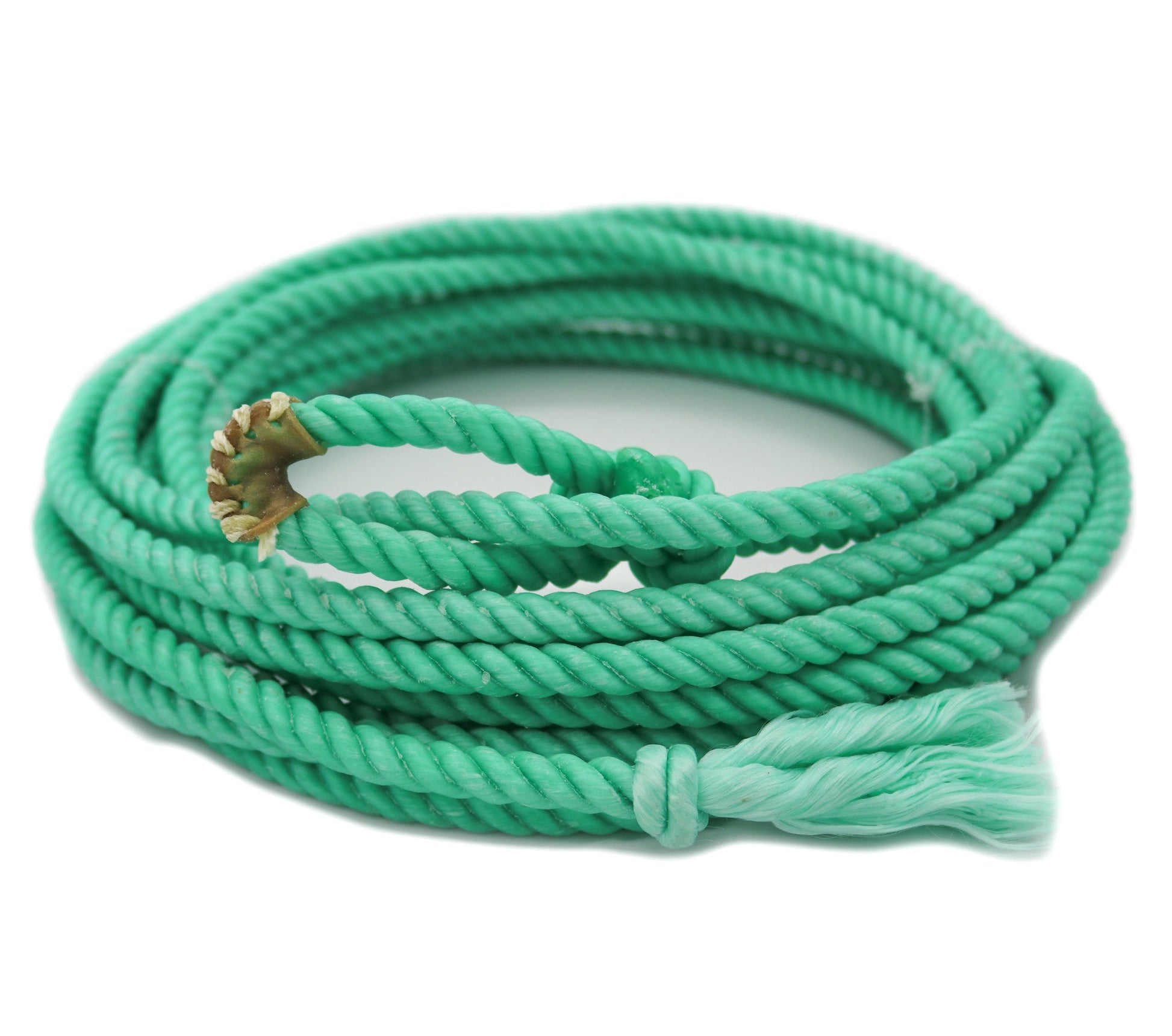 30 FT Aqua Western Adult Lasso Rope Rodeo - M-Royal Saddles