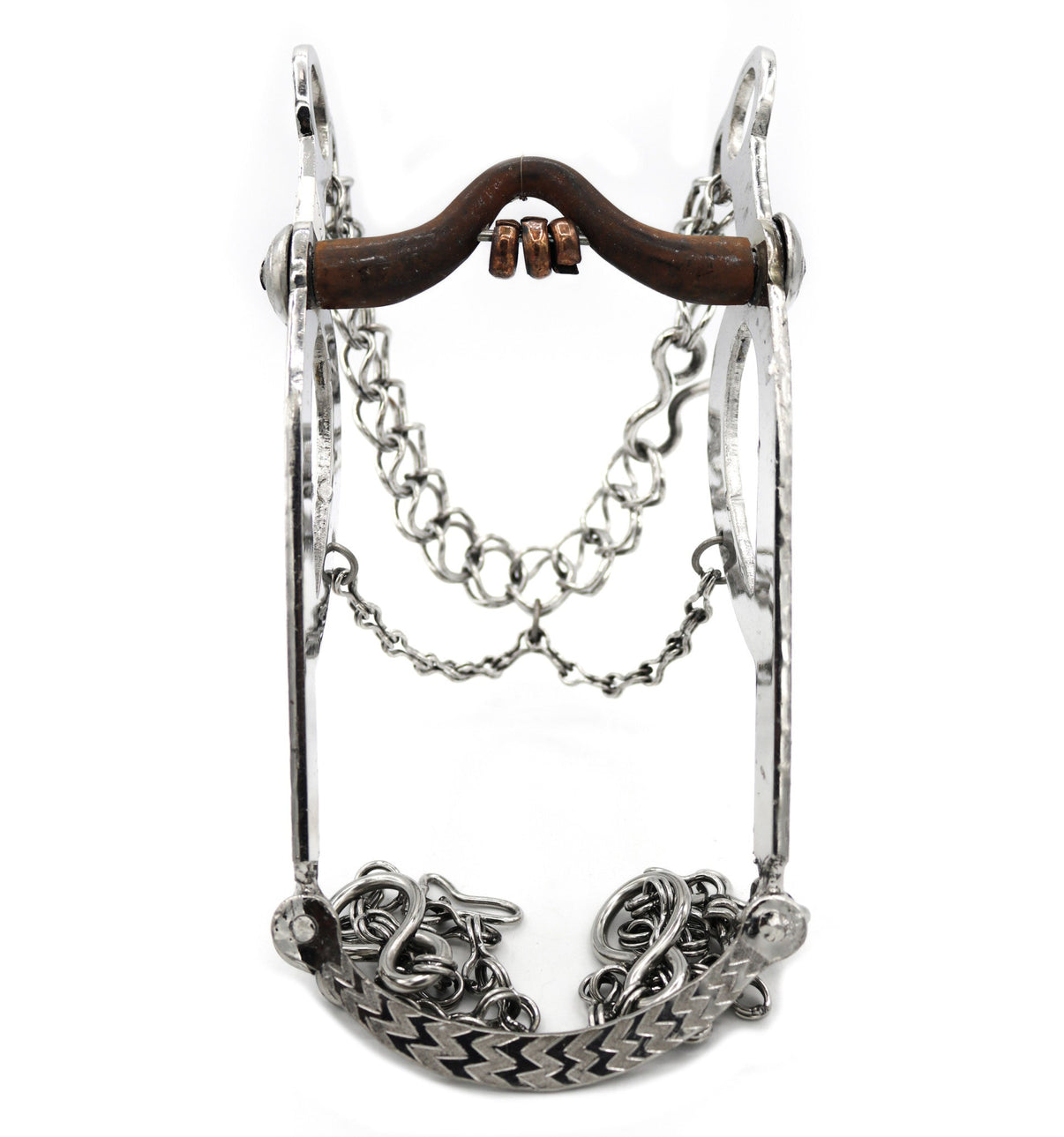 4 1/2" Freno Charro Para Caballo Horse Bit - M-Royal Saddles