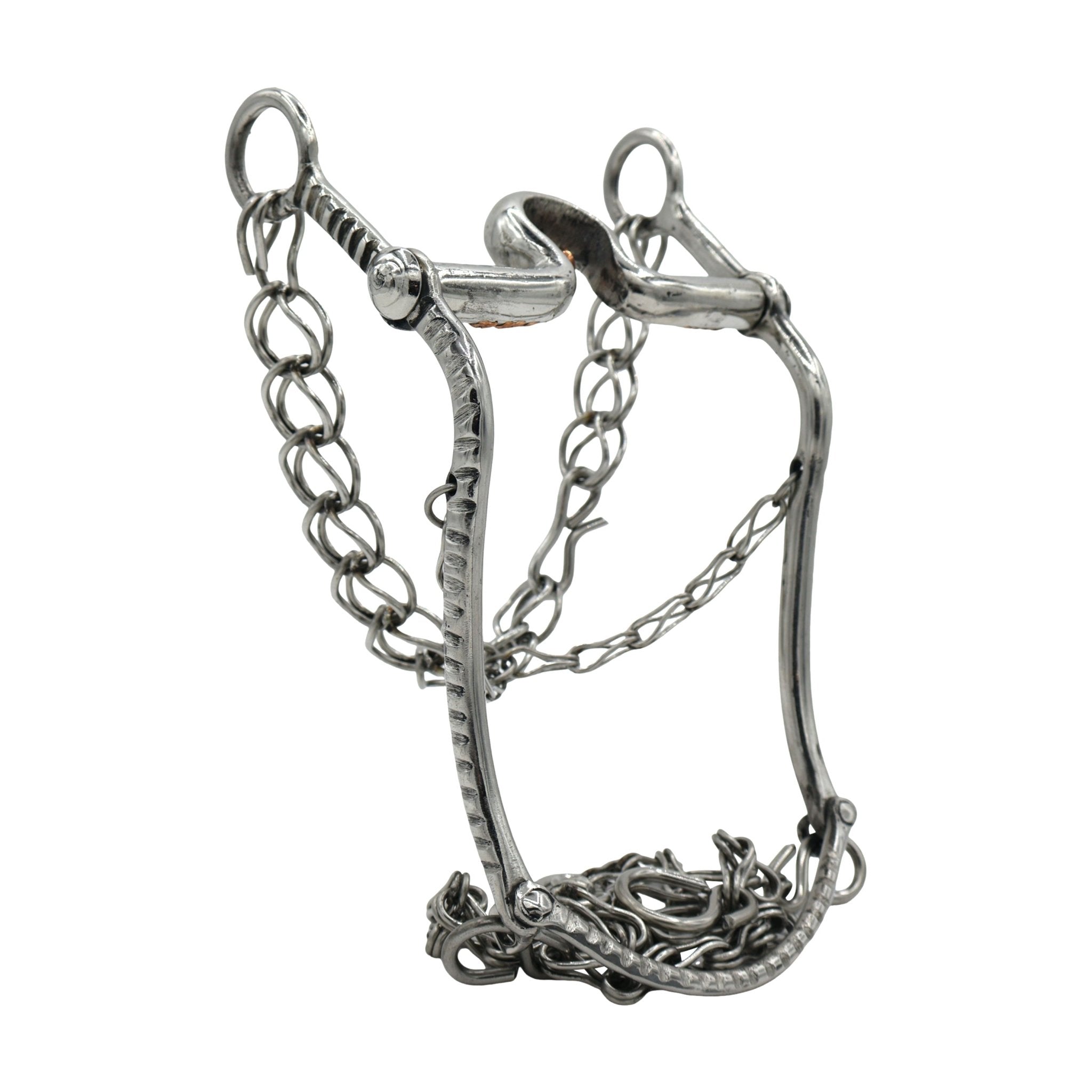 4 3/4" Charro Bit Freno Horse Cobre - M-Royal Saddles