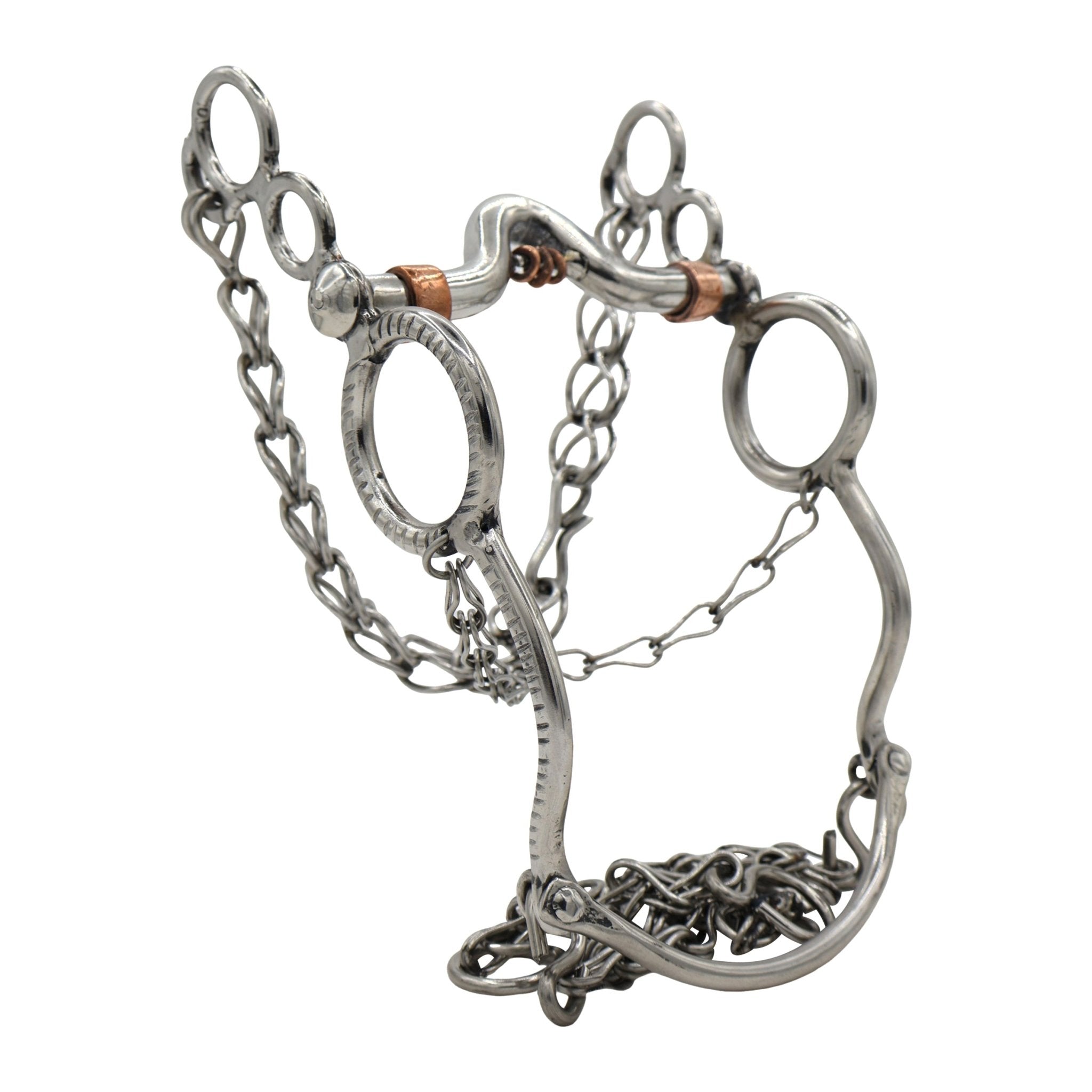 4 3/4" Charro Bit Freno Horse Copper - M-Royal Saddles