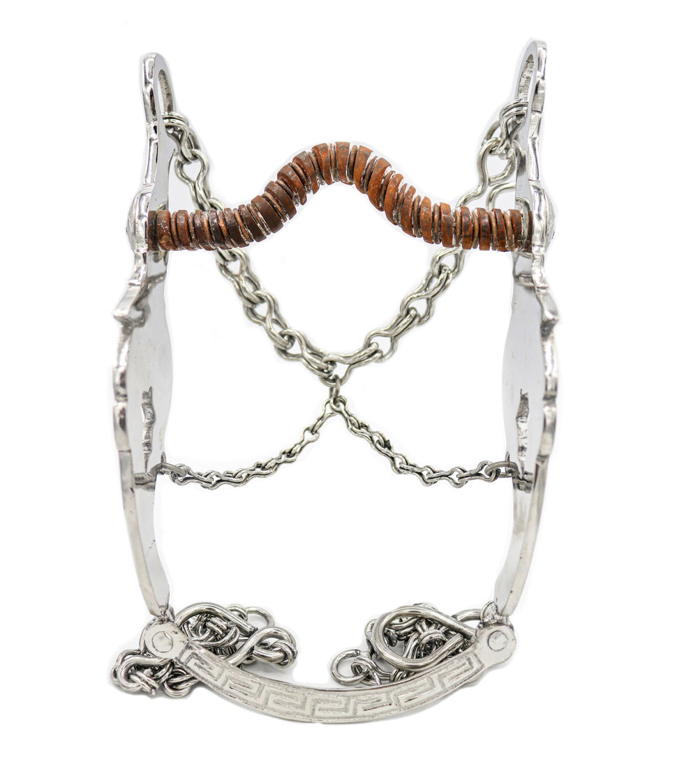 5 1/4" Freno Charro Acero Inoxidable Horse Stainless Steel Bit - M ...