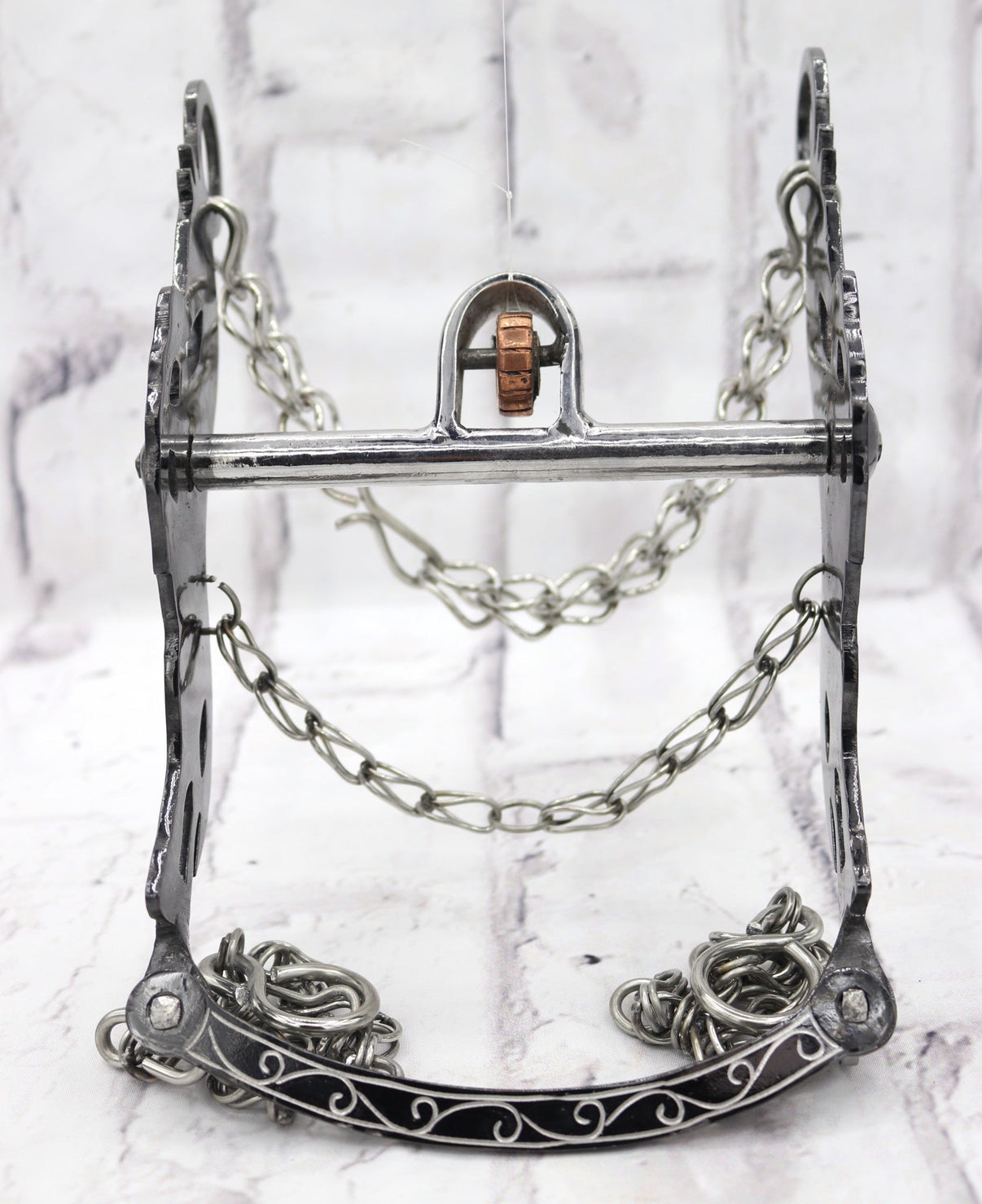 5 1/8 " Freno Charro Horse Black Charro Bit - M-Royal Saddles