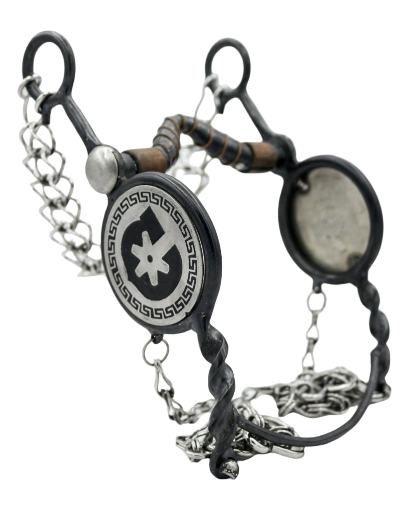 5 3/8" Freno Charro Original Horse Bit Cobre Bocado - M-Royal Saddles