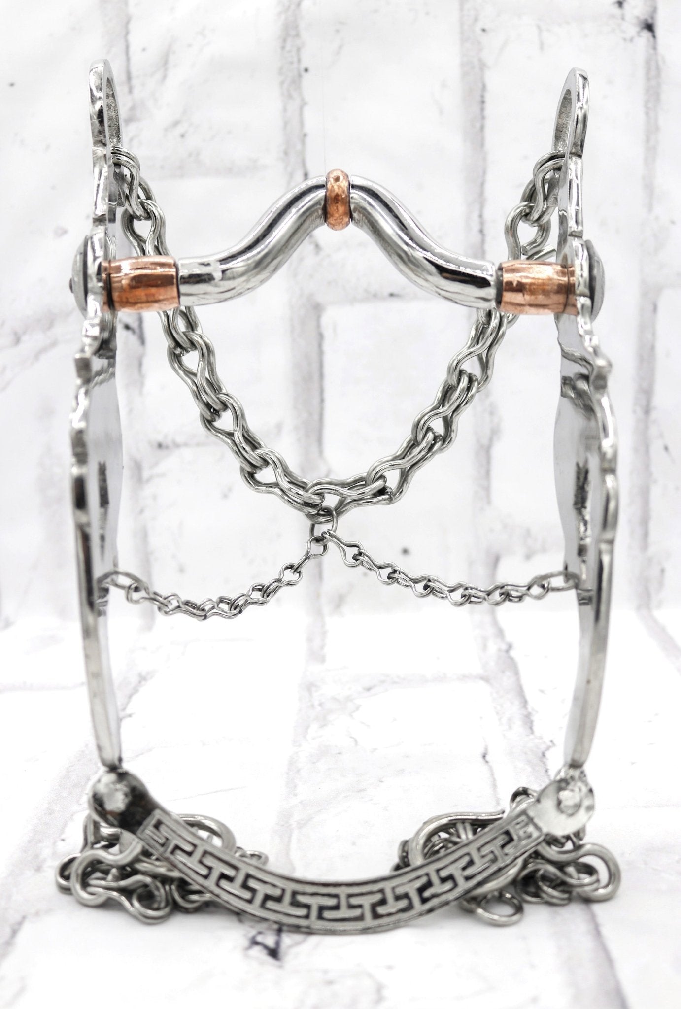 5 3/8" Horse Stainless Steel Charro Bit Freno Charro Acero - M-Royal ...