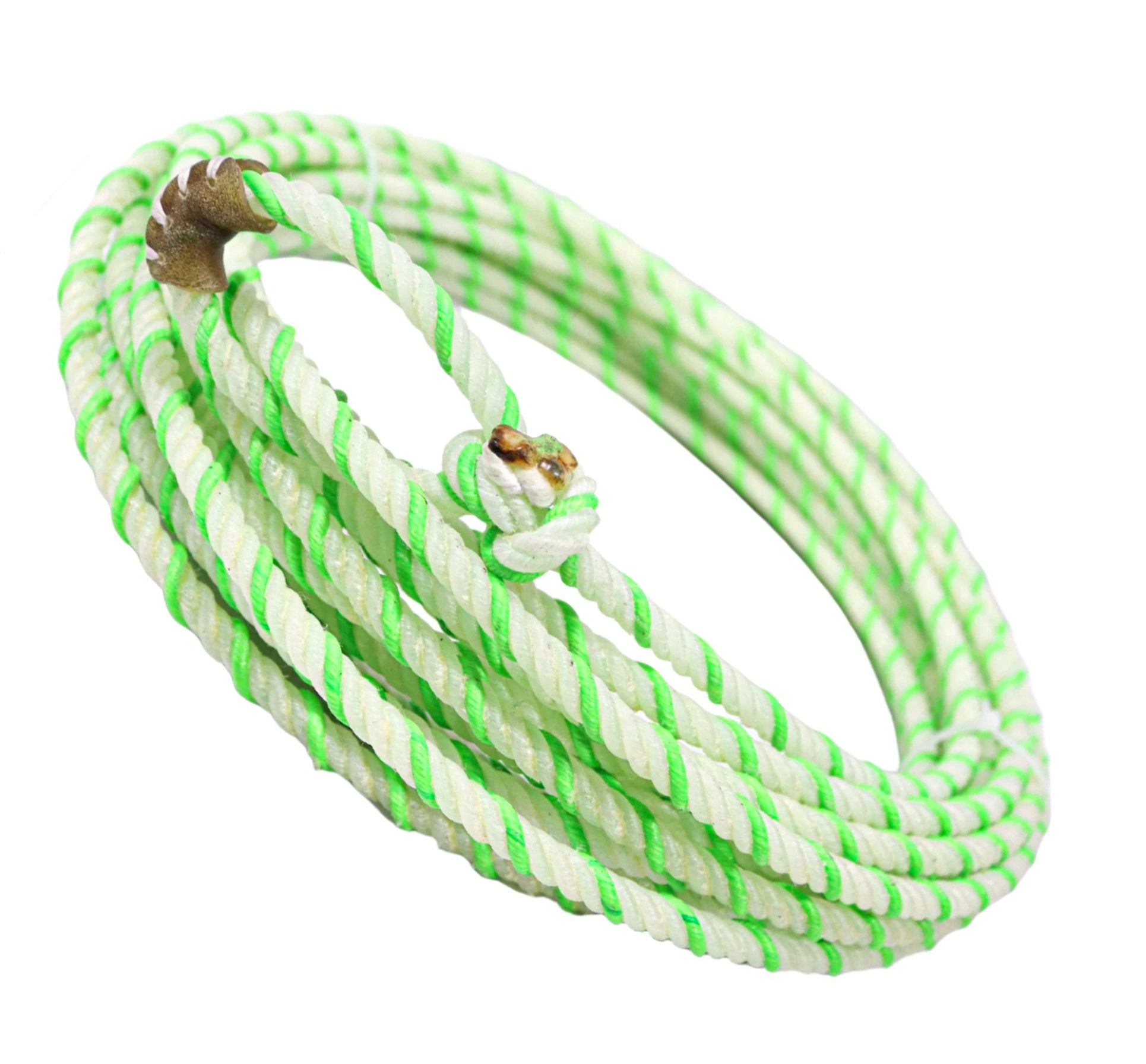 50" Ranch Nylon -Poly Green 3/8" Rope Rodeo Lariat - M-Royal Saddles
