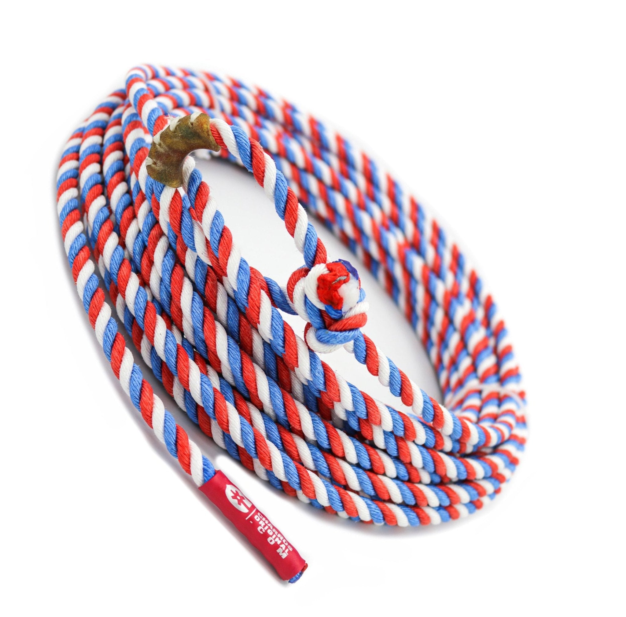 60 FT. TRI Poly-Nylon Lariat Rope 10.5mm Plomo Soga - M-Royal Saddles
