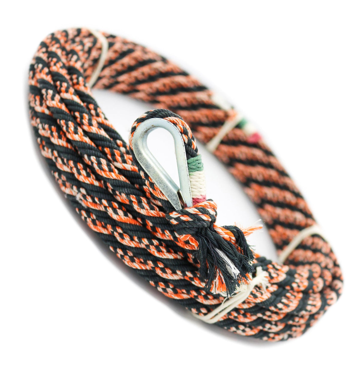 65 FT. Cotton Rope Lasso Metal Burner Soga Charra Adulto Hondilla Metal ...