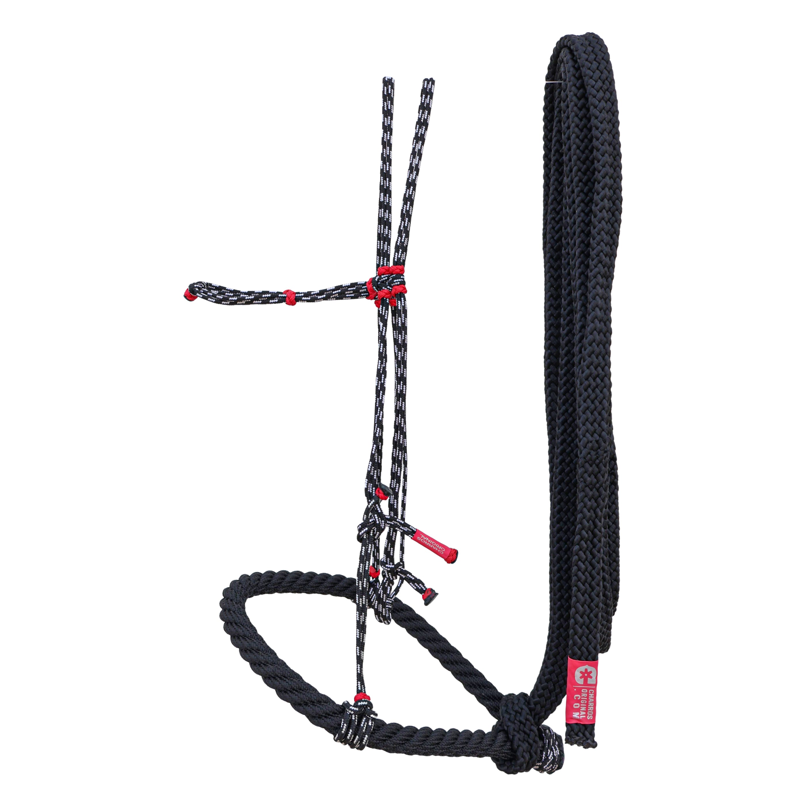 Charros Caballo Bosal Falsa/Rienda Horse Reins Halter - M-Royal Saddles