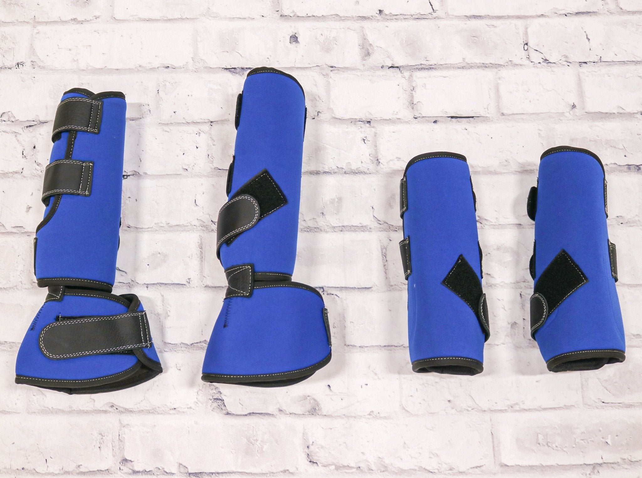 Azul Charros Neoprene Horse Leg Boot Protectors - M-Royal Saddles