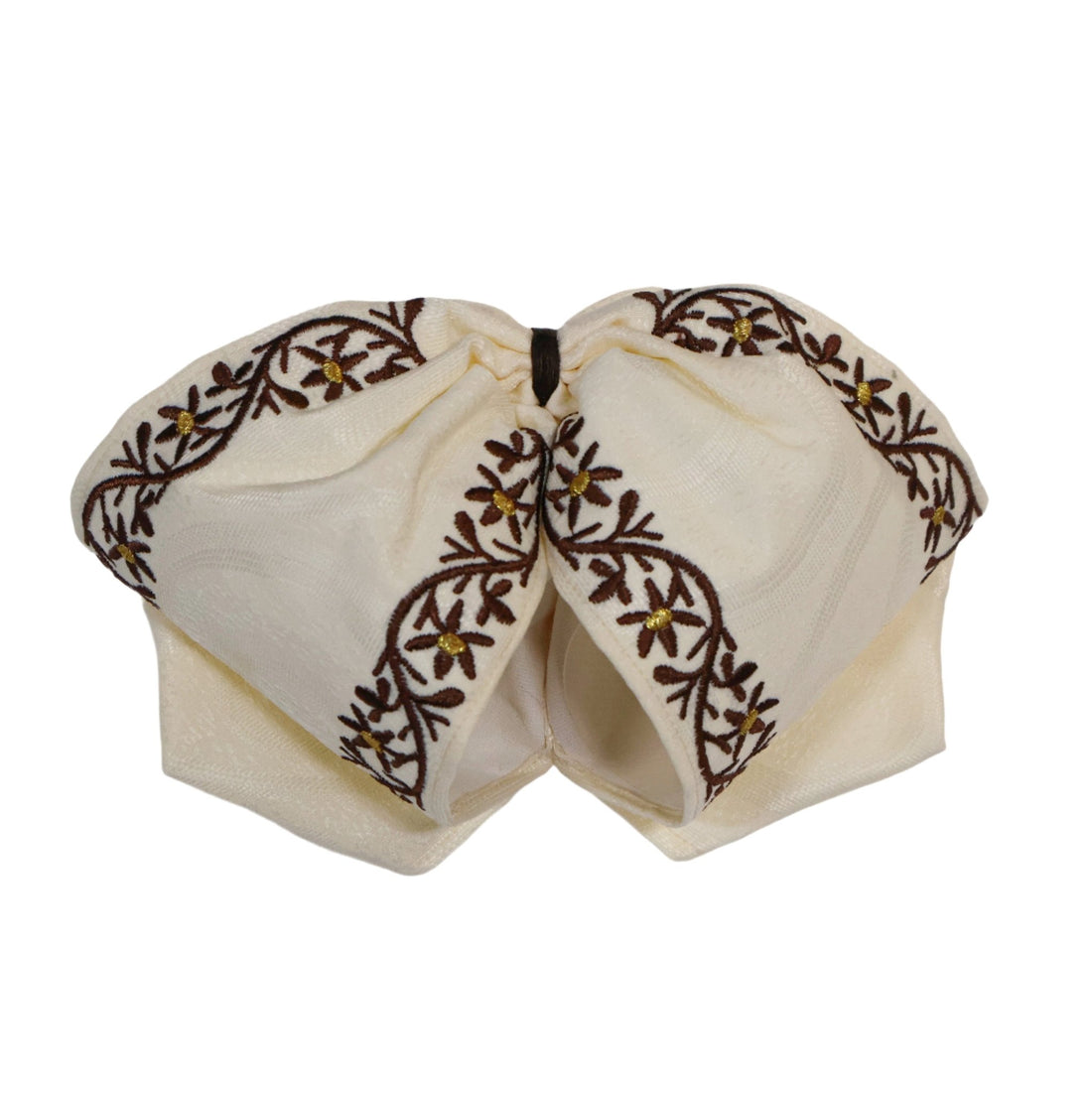 Beige Mexican Charro Mono Diseno Flor - M-Royal Saddles
