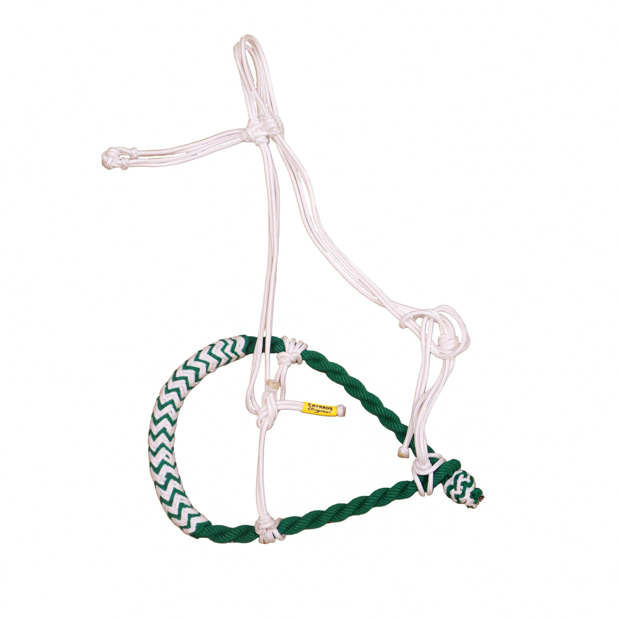 Bosal Charro Naranja Algodon Trenzado Horse Cotton Braided Bosal Orange ...