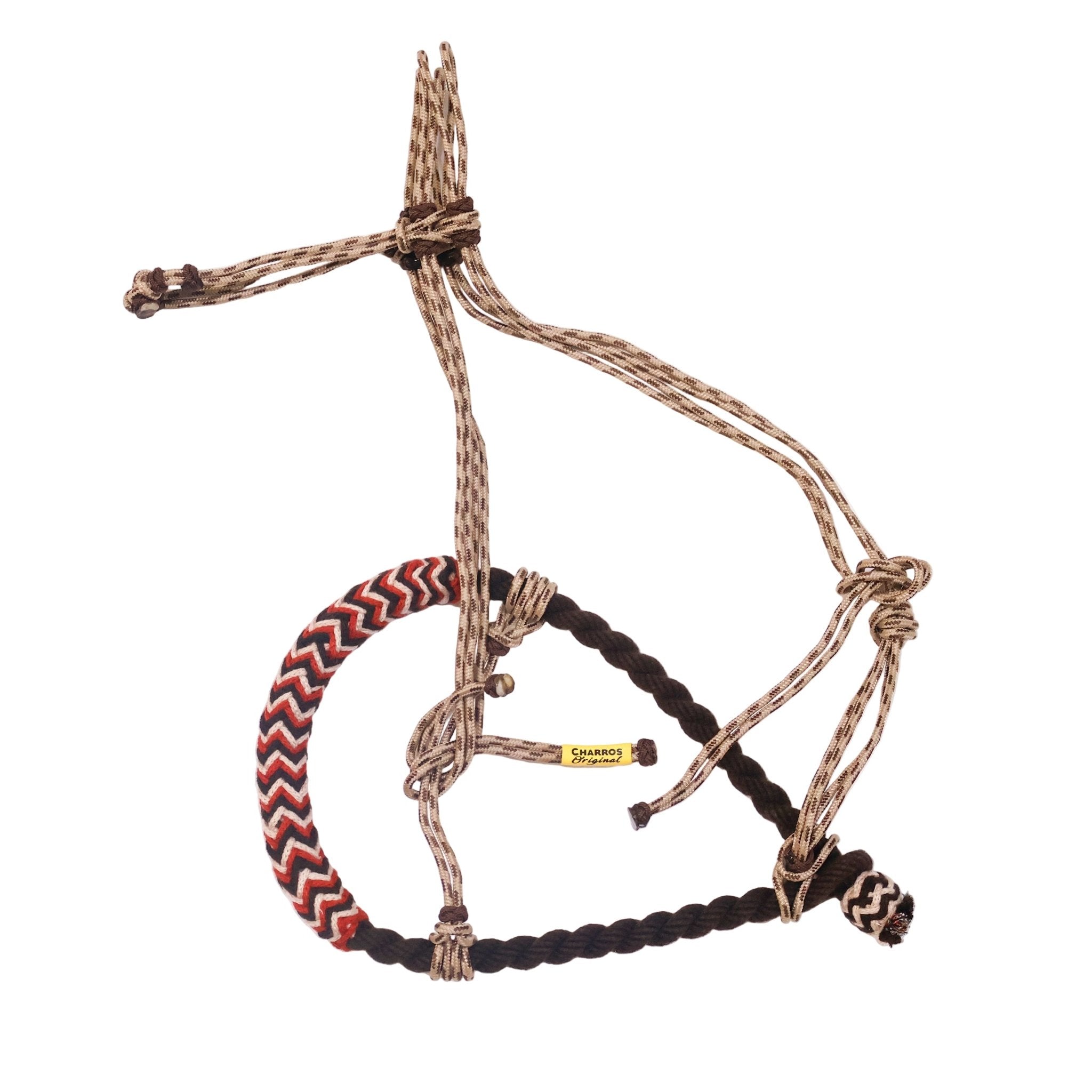 Bosal Charro Naranja Algodon Trenzado Horse Cotton Braided Bosal Orange ...