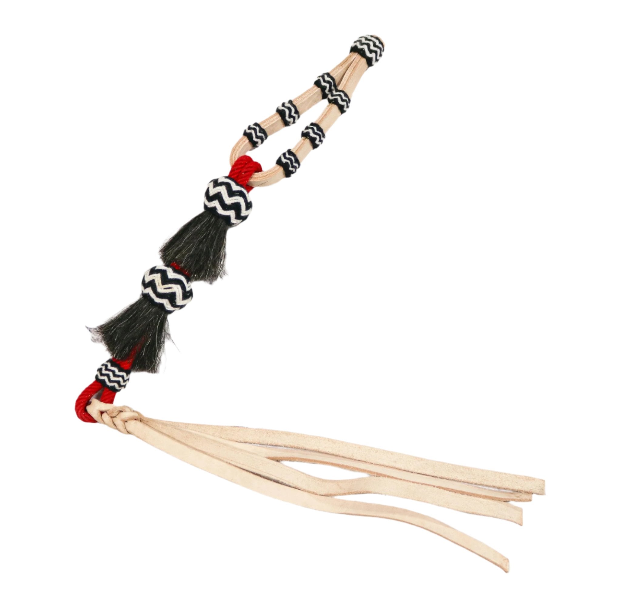 Charro Boton Cuarta Chomite Charra Horse Quirt - M-Royal Saddles