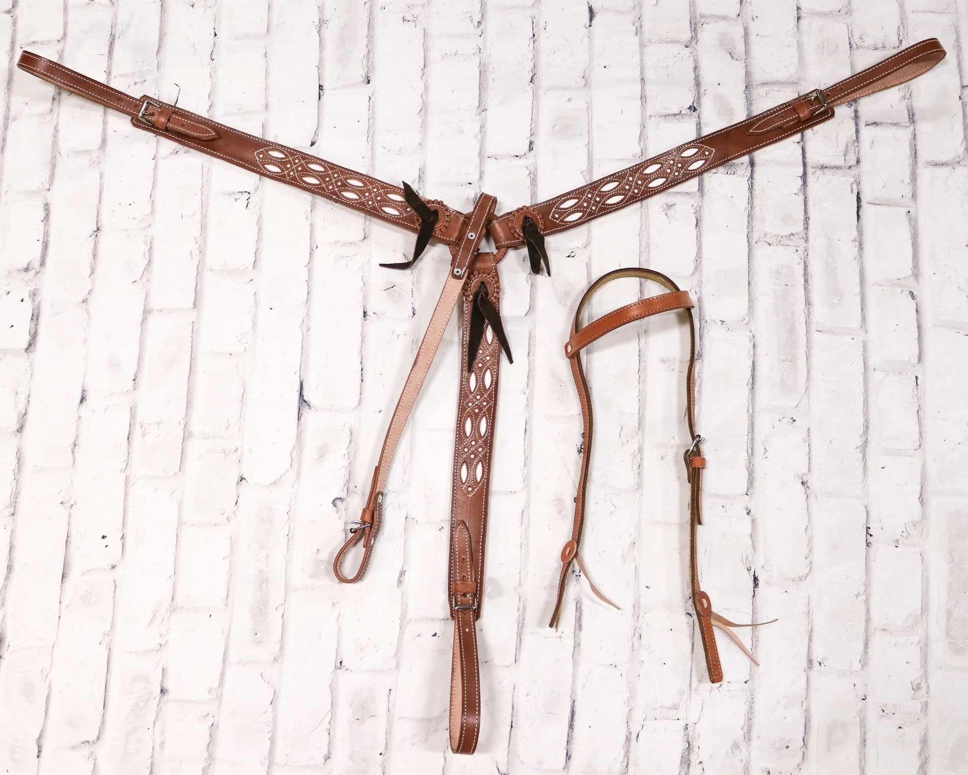 Charro Chedron Pecho Pretal Resacada Horse Breastcollar - M-Royal Saddles
