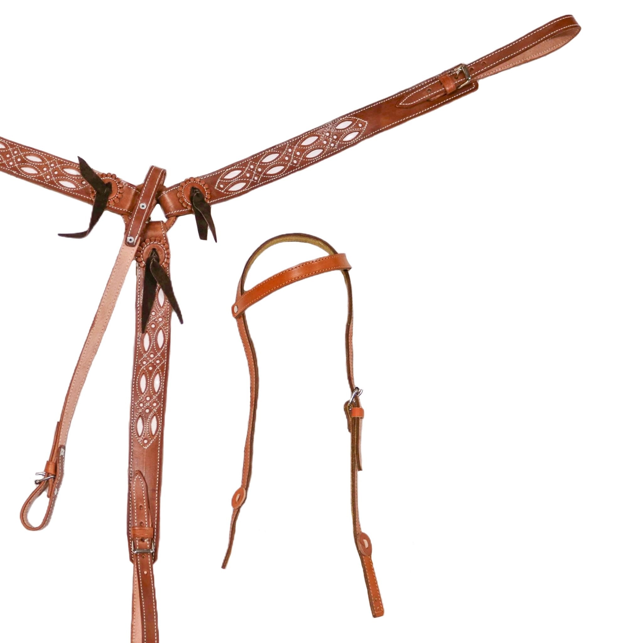 Charro Chedron Pecho Pretal Resacada Horse Breastcollar - M-Royal Saddles