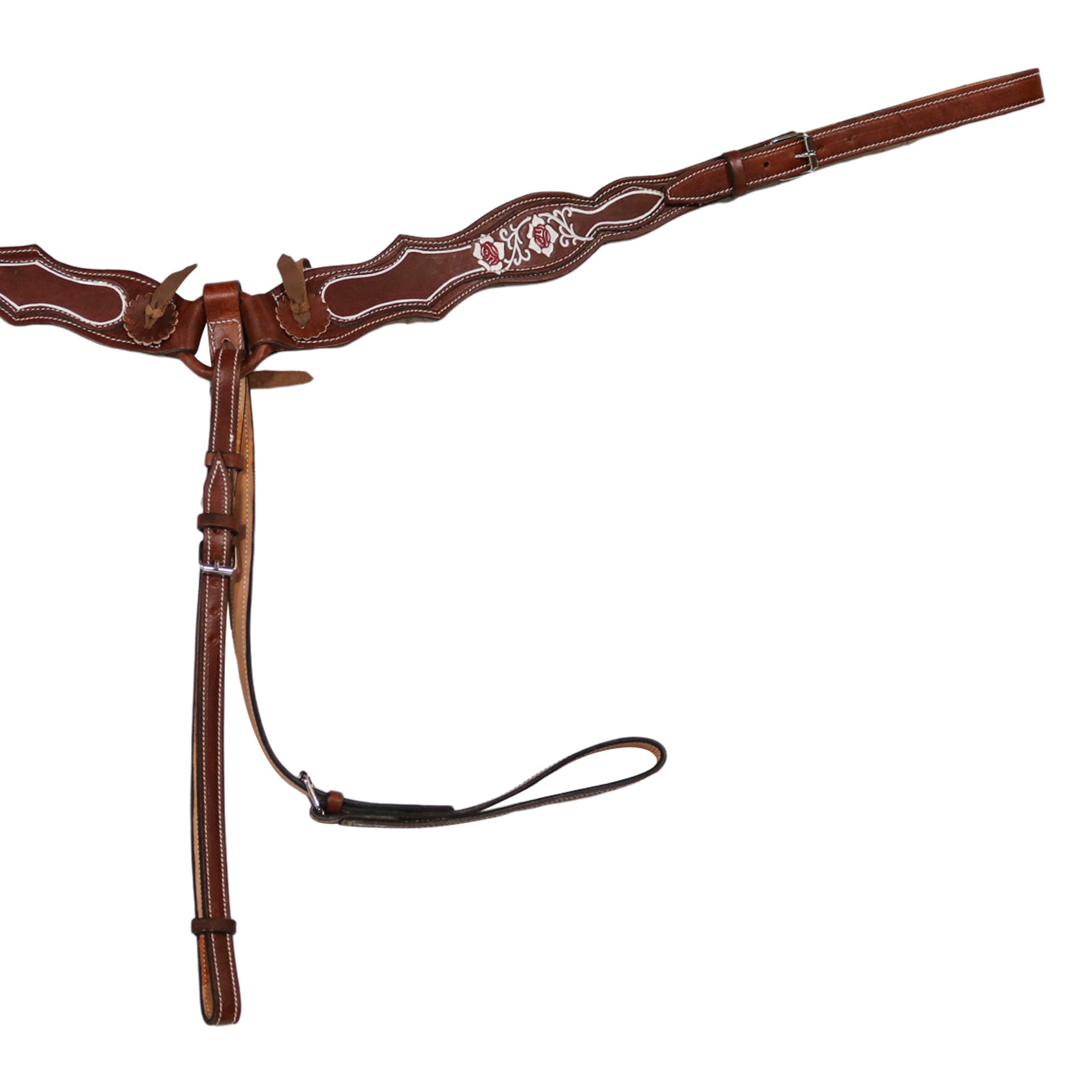 Charro Chedron Pecho Pretal Caballo Painted Breastcollar - M-Royal Saddles