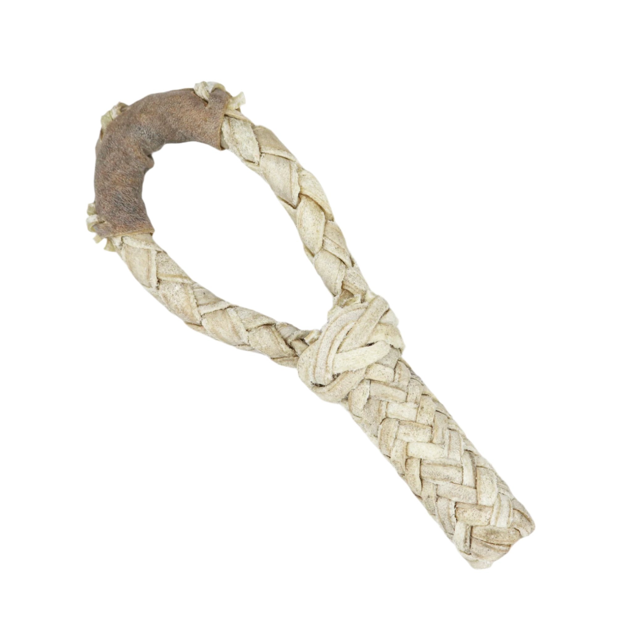Charro Natural Rawhide Rope Soga Lariat Hondilla - M-Royal Saddles
