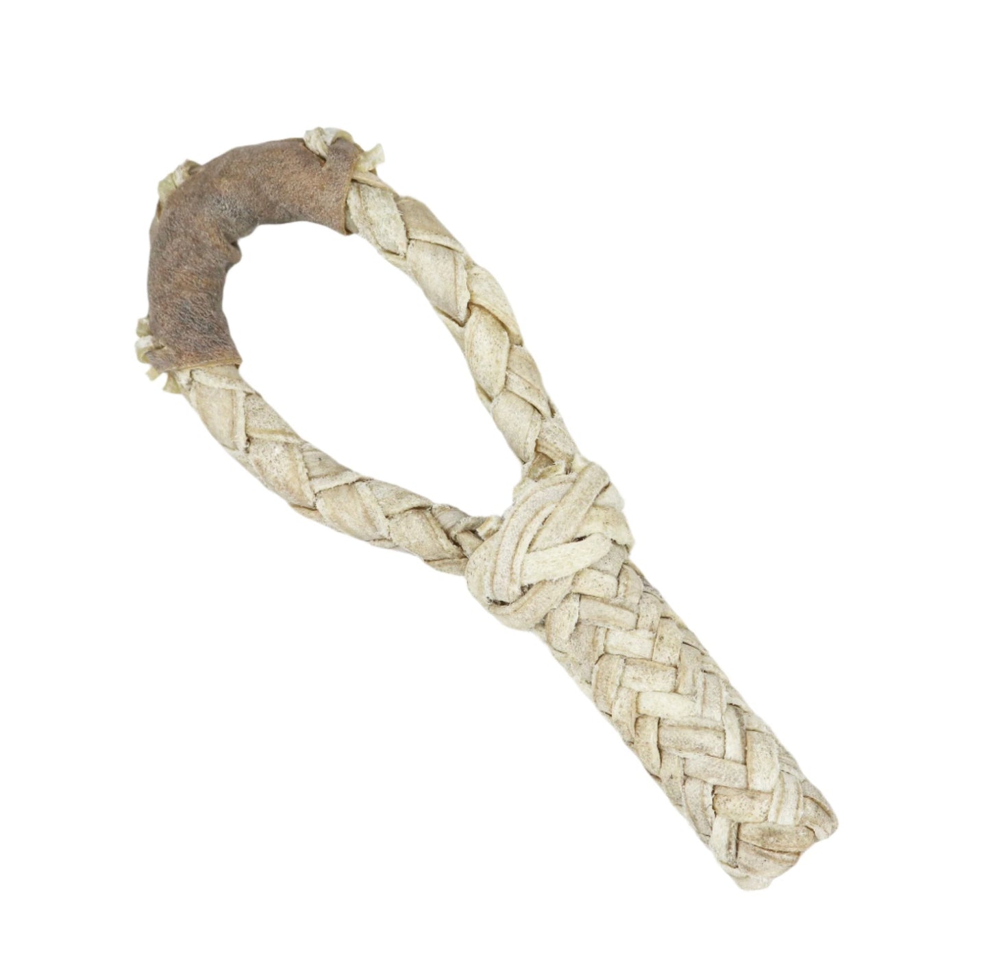 Charro Natural Rawhide Rope Soga Lariat Hondilla - M-Royal Saddles