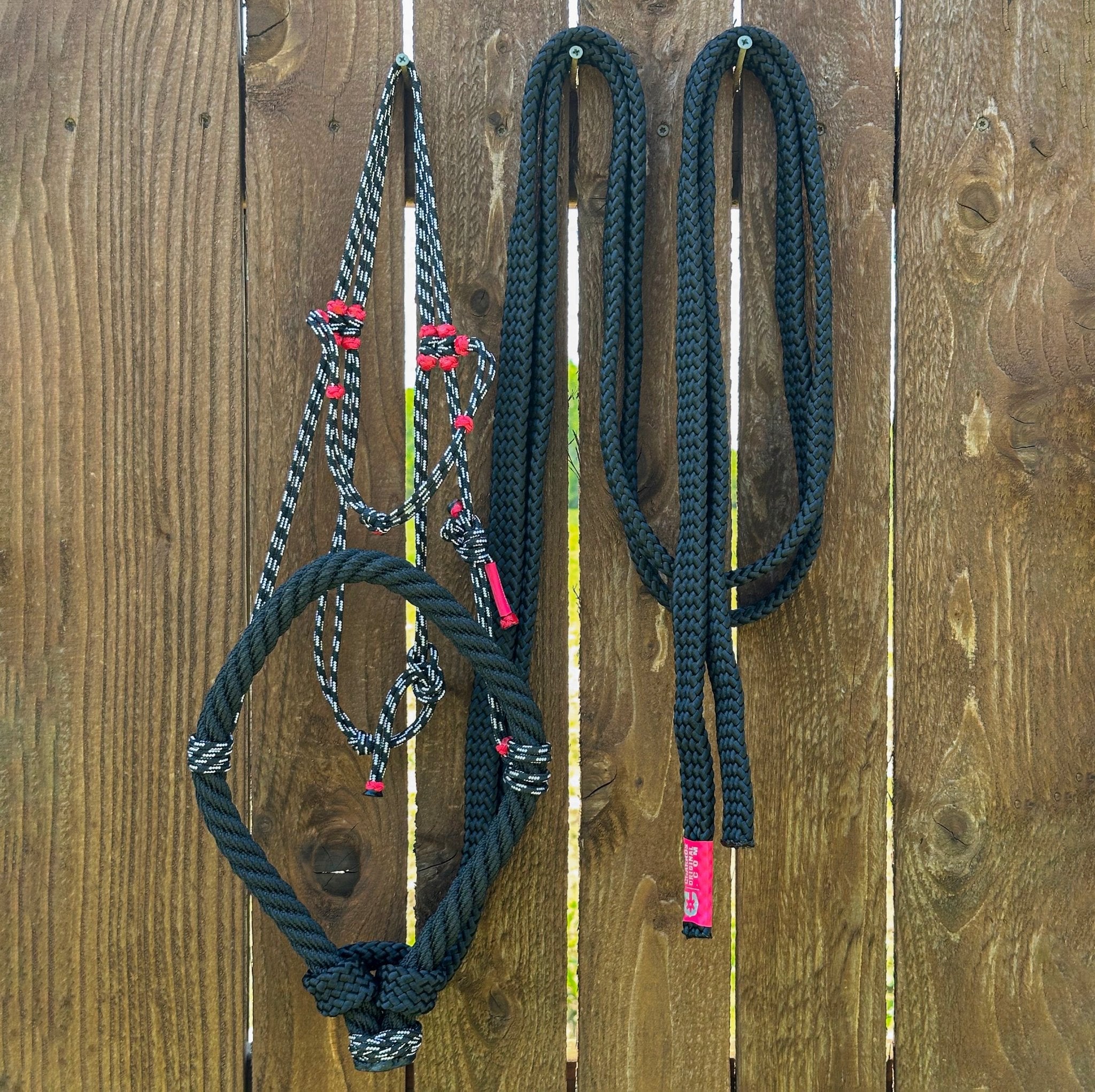 Charros Caballo Bosal Falsa/Rienda Horse Reins Halter - M-Royal Saddles