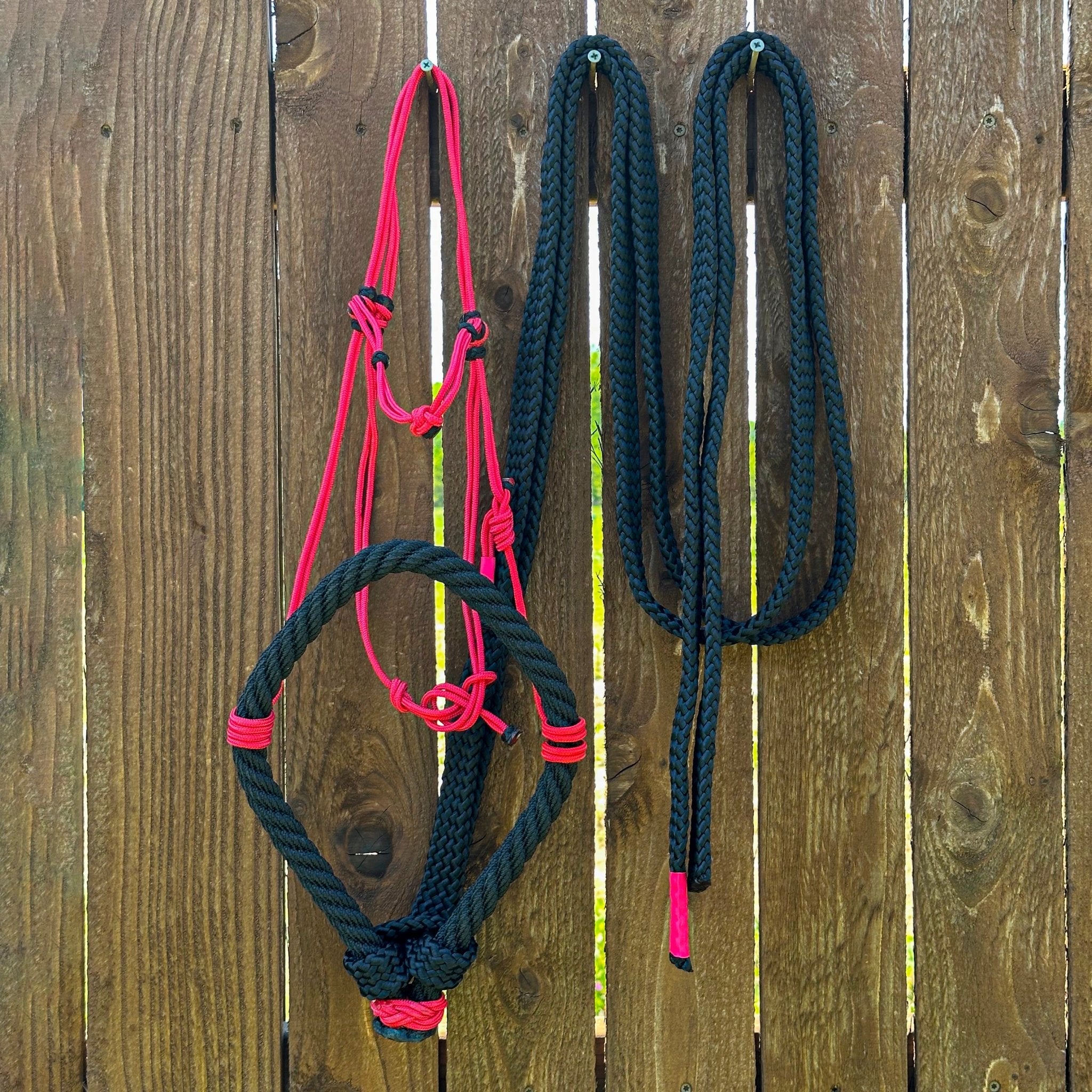 Charros Original Bosal Falsa/Rienda Horse Halter - M-Royal Saddles