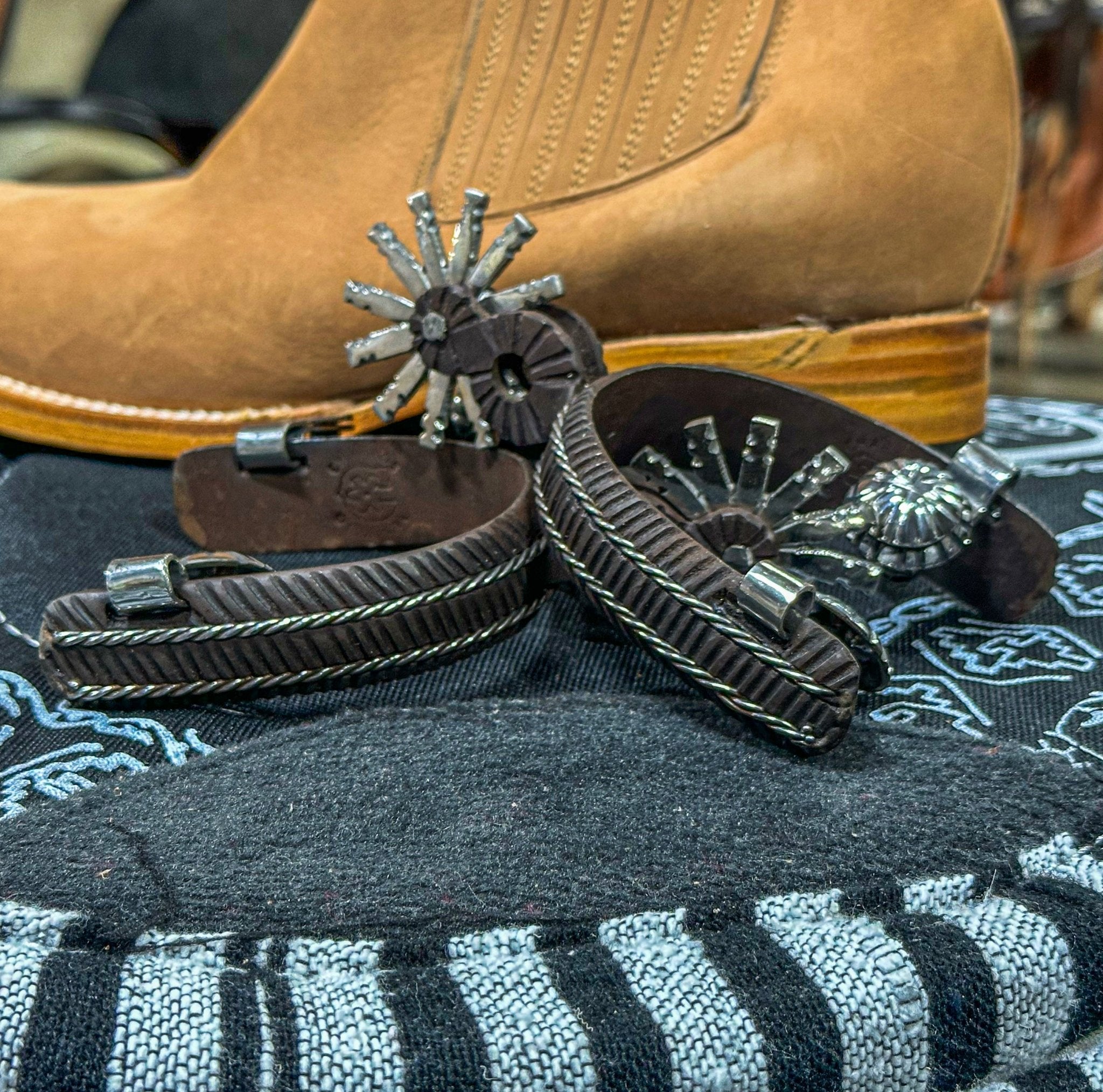 Charro Spurs/Espuelas - M-Royal Saddles – tagged "Charro Spurs/Espuelas"
