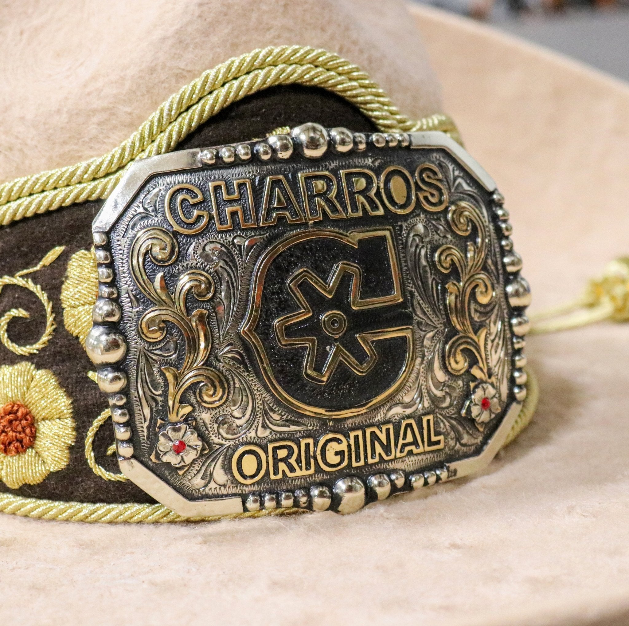 Handmade "C" Buckle Charros Original Hebilla - M-Royal Saddles