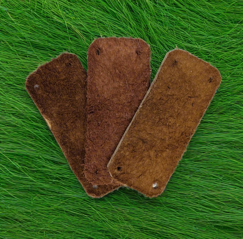 (Lot of 3) Charro Soga Rosadera Leather Burners For Rope - M-Royal Saddles