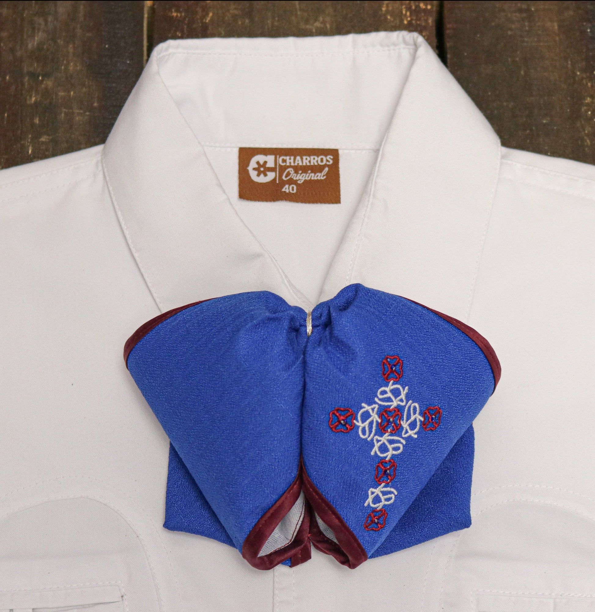 Mono Azul Charro Fino Bowtie - M-Royal Saddles