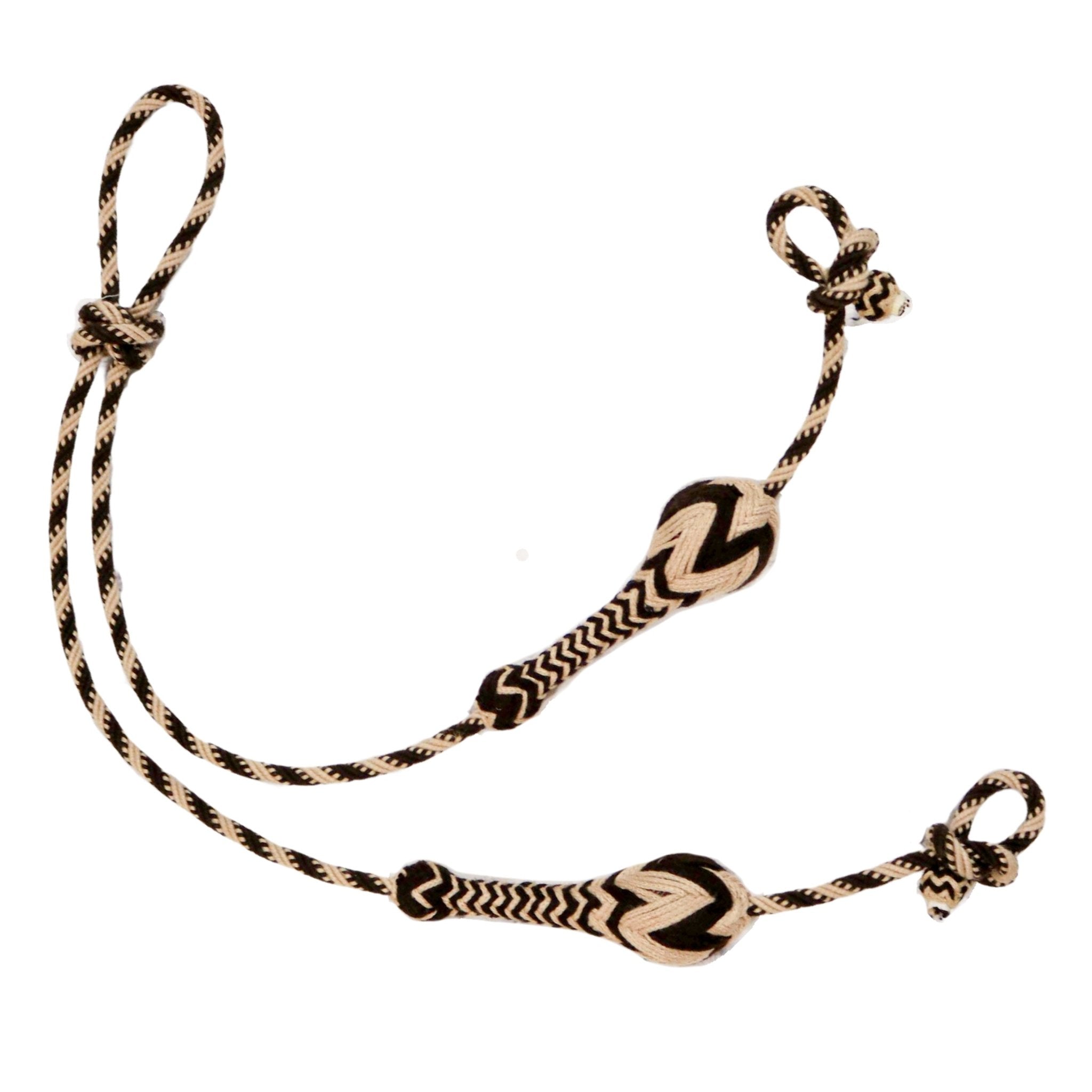 Thick Brown Charro Riendas Mexican Horse Reins - M-Royal Saddles