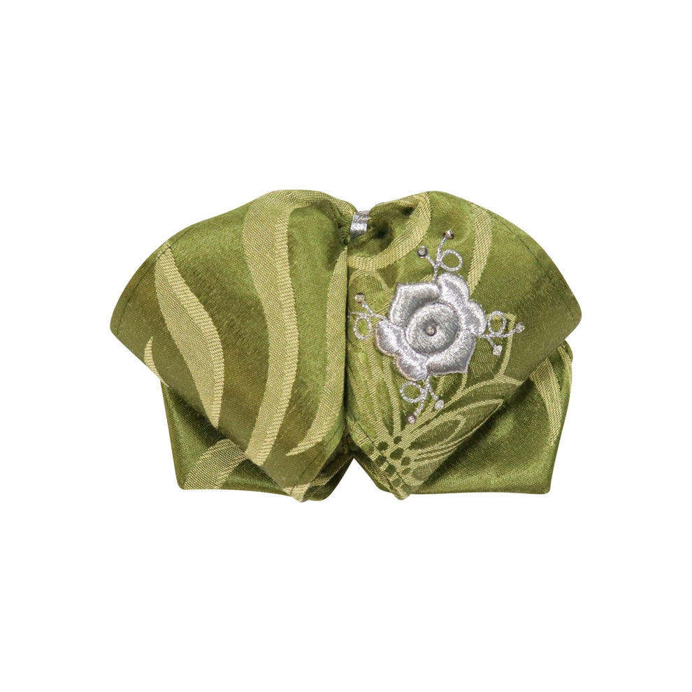 Verde Green Mono Charro Flor Bordada Charreria - M-Royal Saddles
