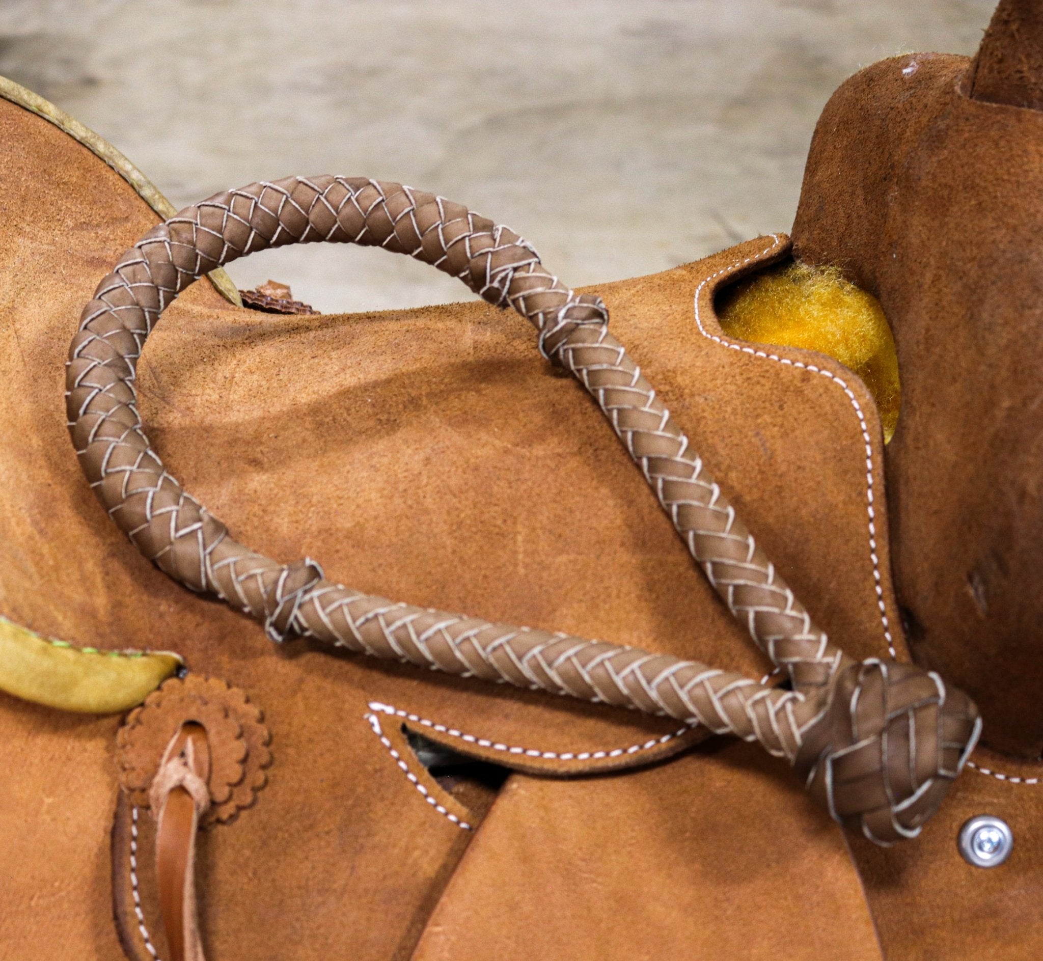 Western Horse Bosal Braided Leather Cable Core - M-Royal Saddles